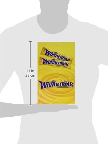 Wunderbar Cadbury Milk Chocolate Bars with Peanut Butter, Caramel, 2.04 ...