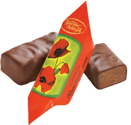 “Red Poppy Chocolate Candy 1 Lb – Milk Chocolate, Beautiful Design ...