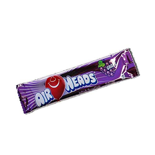 Airheads Grape Candy Bars, Non-Melting, 0.55 oz, Pack of 1 – Nibbleq