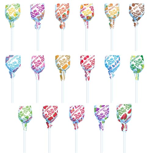 DUM DUMS Original Mix Lollipops – Assorted Flavors, 50 Pops Bulk Pack ...