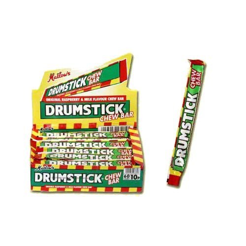 Swizzels Matlow Drumstick Chew Bars (Box Of 60) – Raspberry & Milk ... Swizzels Matlow Drumstick Chew Bars (Box Of 60) – Raspberry & Milk ...