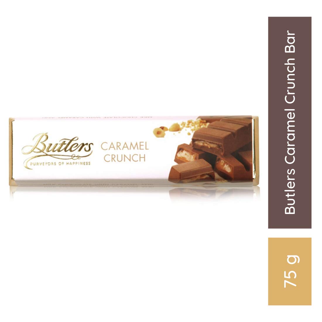 Butlers Chocolate Bars Caramel Crunch 75g Hazelnut Honeycomb – Nibbleq