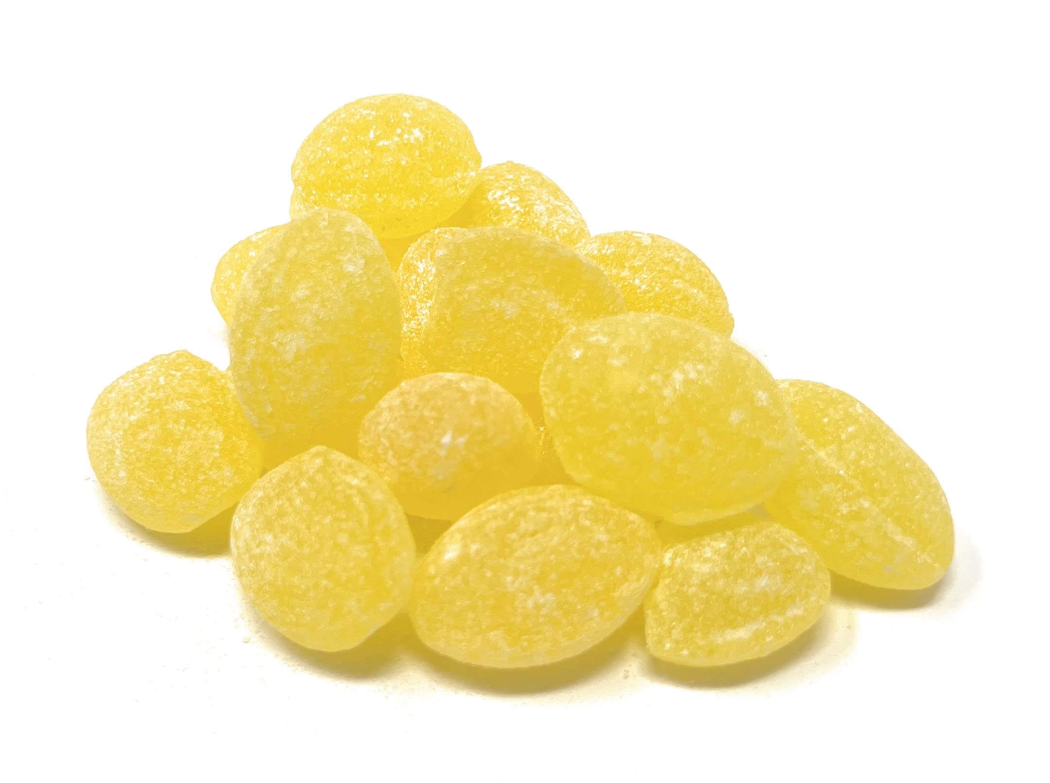 Lemon Sanded Candy Drops 2lb Sweet & Sour Nostalgic Taste Fresh Lemons ...