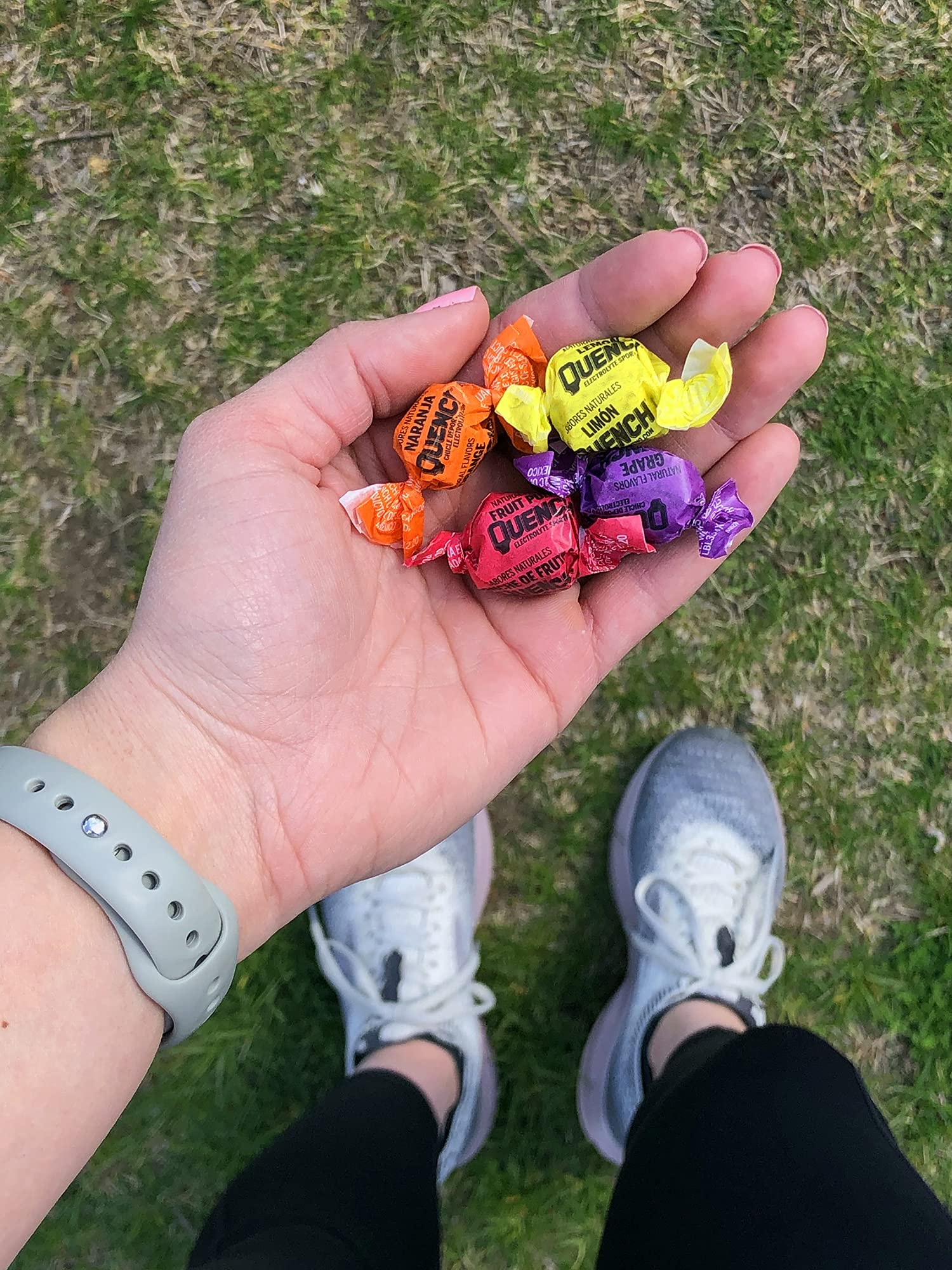 Quench Gum Tub, New Variety Fruit 300 Electrolyte Sports Gum Pack – Nibbleq