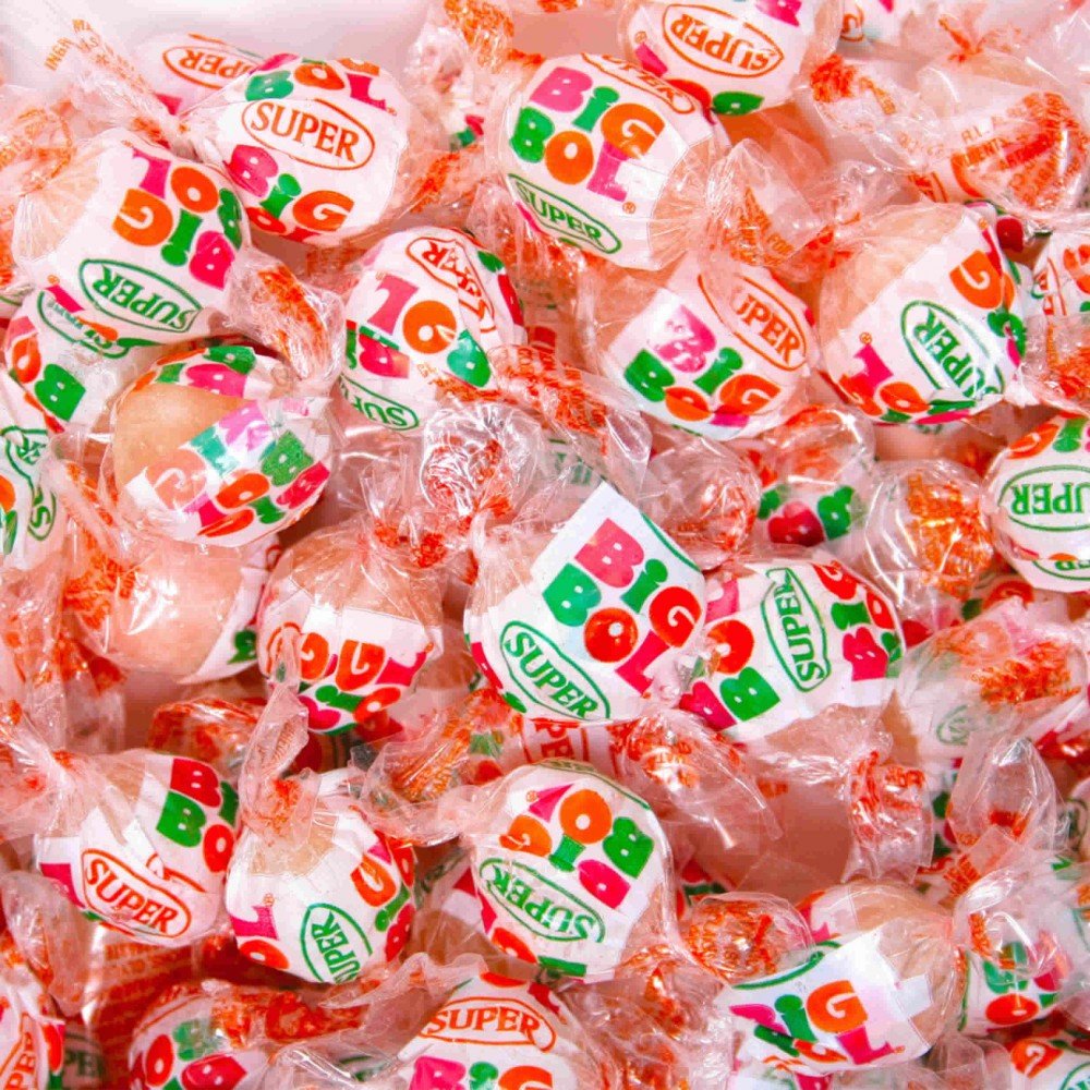 Super Size Big Bol Candy Bubble Gum 48 Count Pack – Chewy Bubble Gum ...