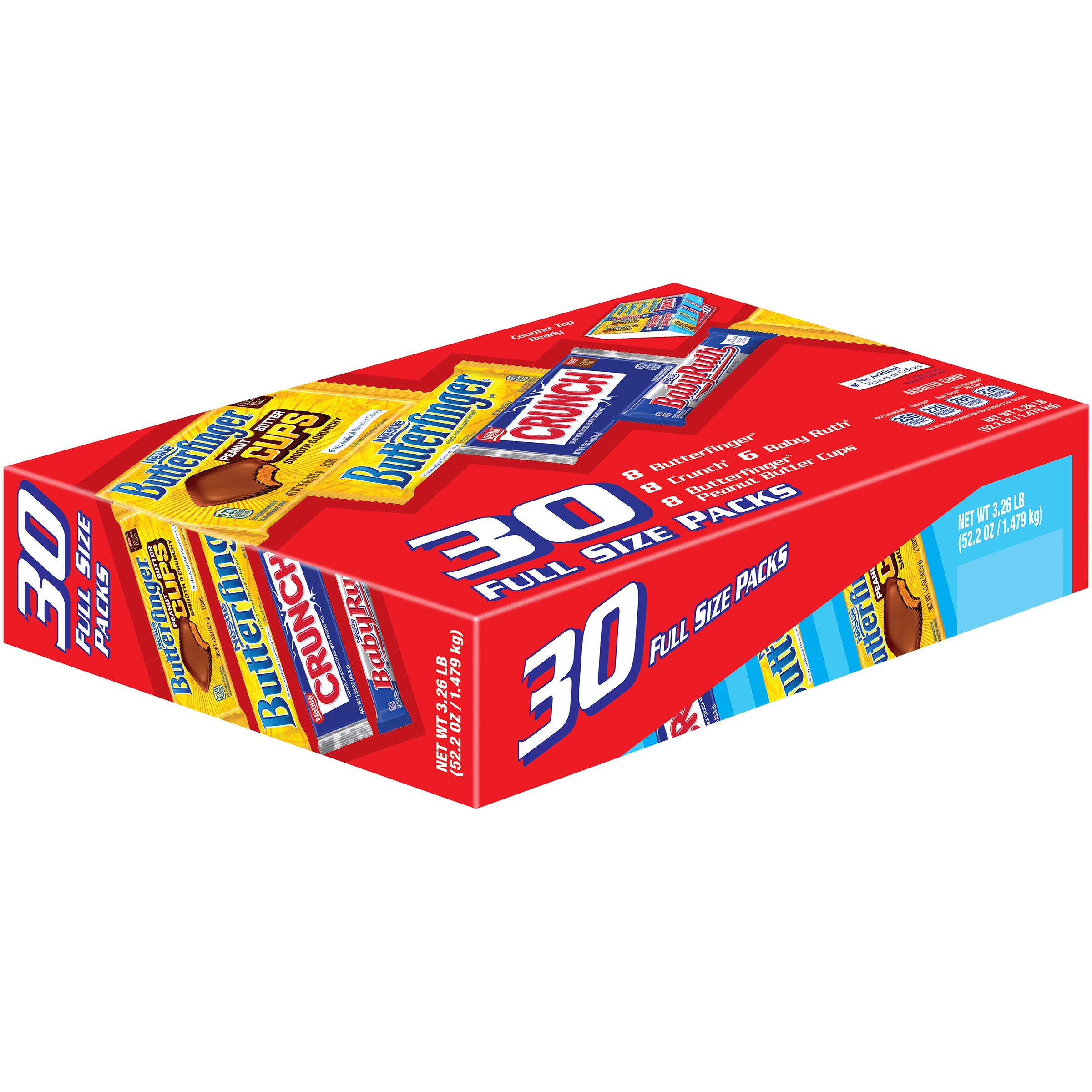 Assorted Full Size Chocolate Candy Bars – Easter Basket Stuffers – 30 ...