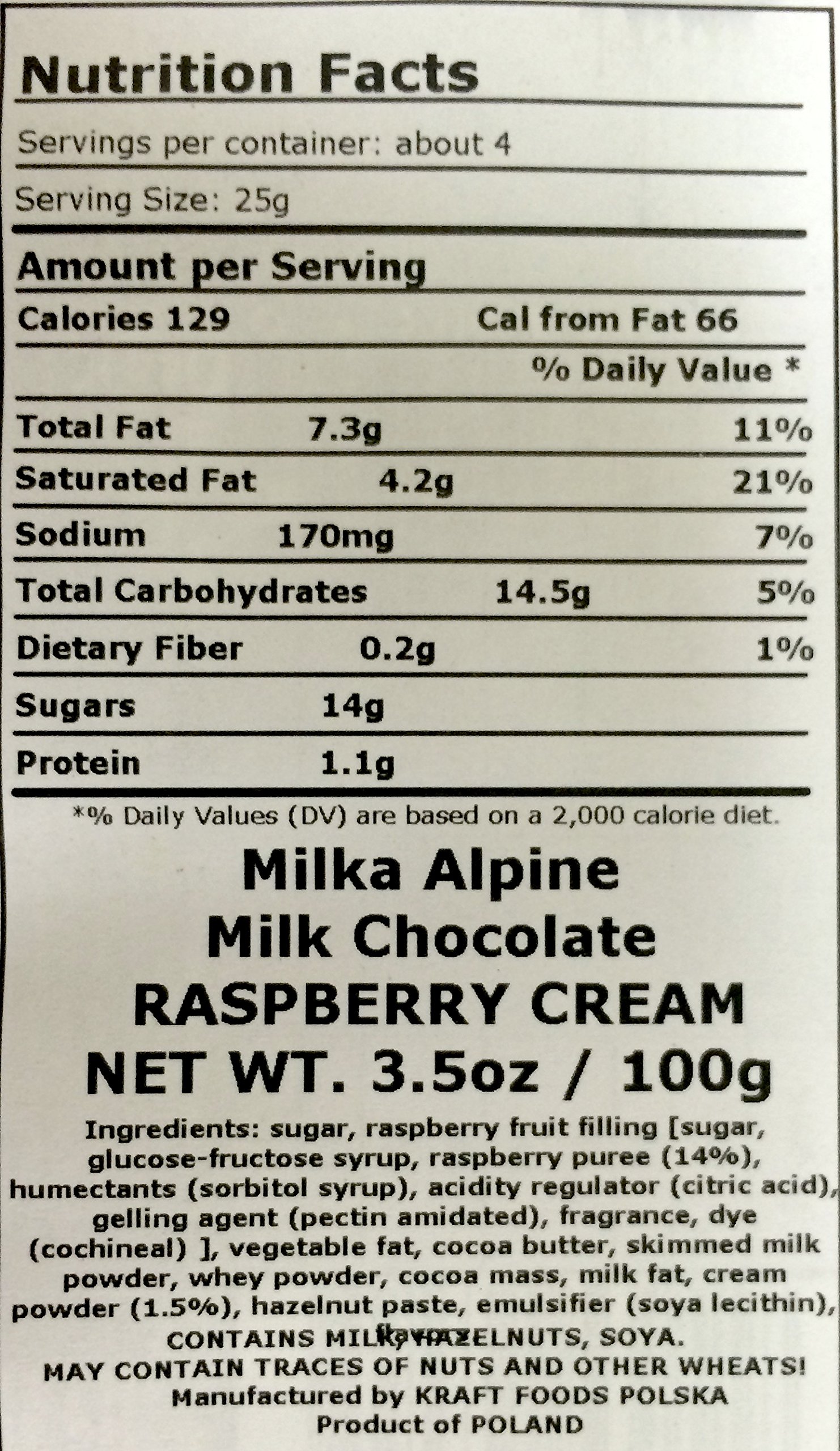 Milka Raspberry 35.2oz Pack of 10 Alpine Milk Chocolate Bars – Nibbleq