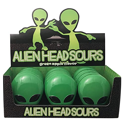 Boston America Alien Head Sours Green Apple Flavor Collectible Tin – 12 ...