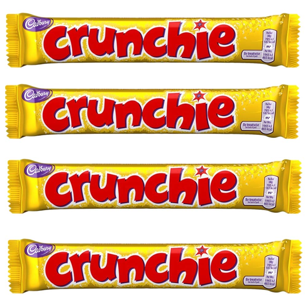 Cadburys Crunchie Bars | British Chocolate Candy – Cadbury Crunchie – 4 ...