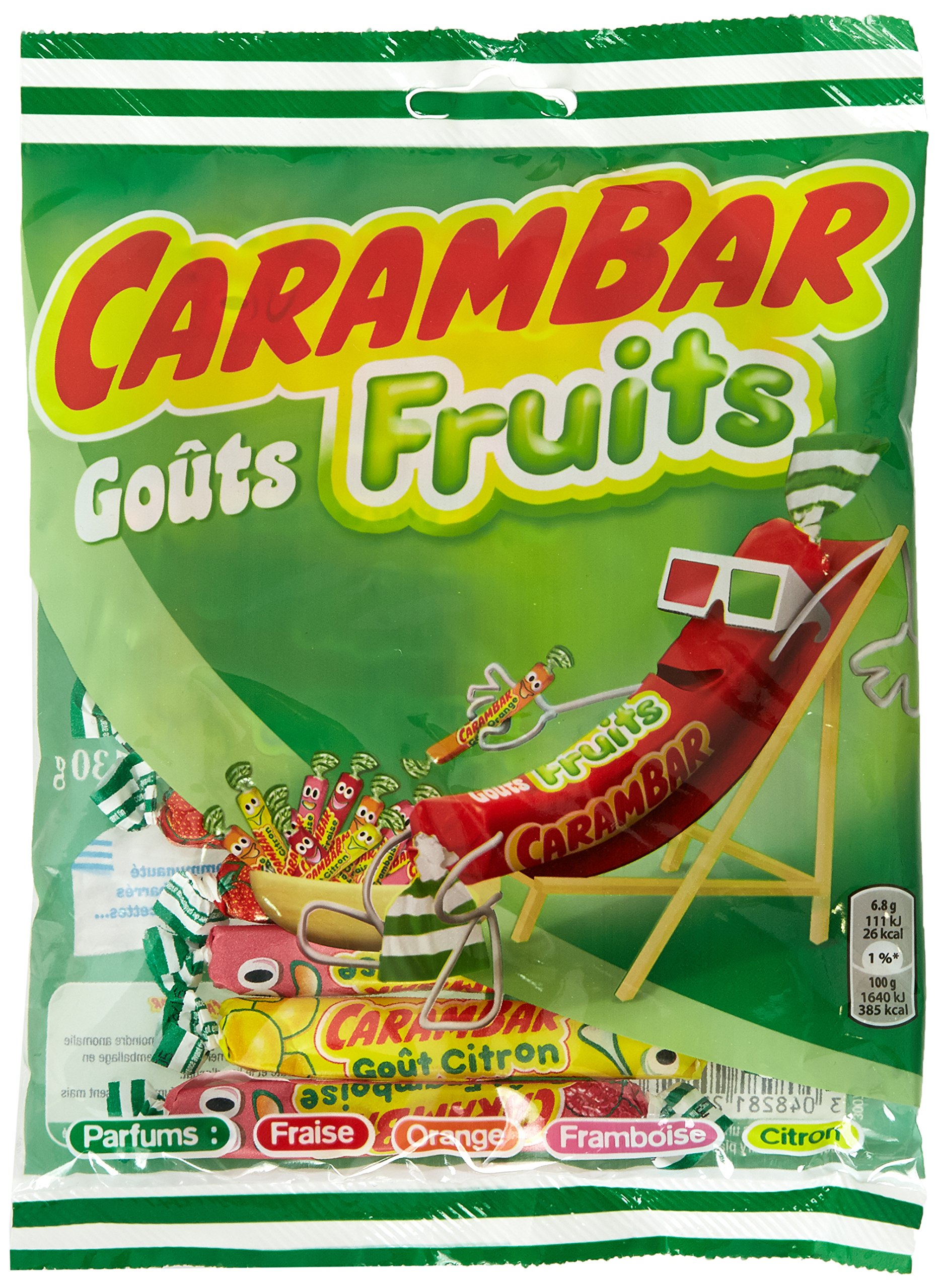 Carambar Gout Fruits Assorted Fruit Flavors – 130 g – 154 Pieces of ...