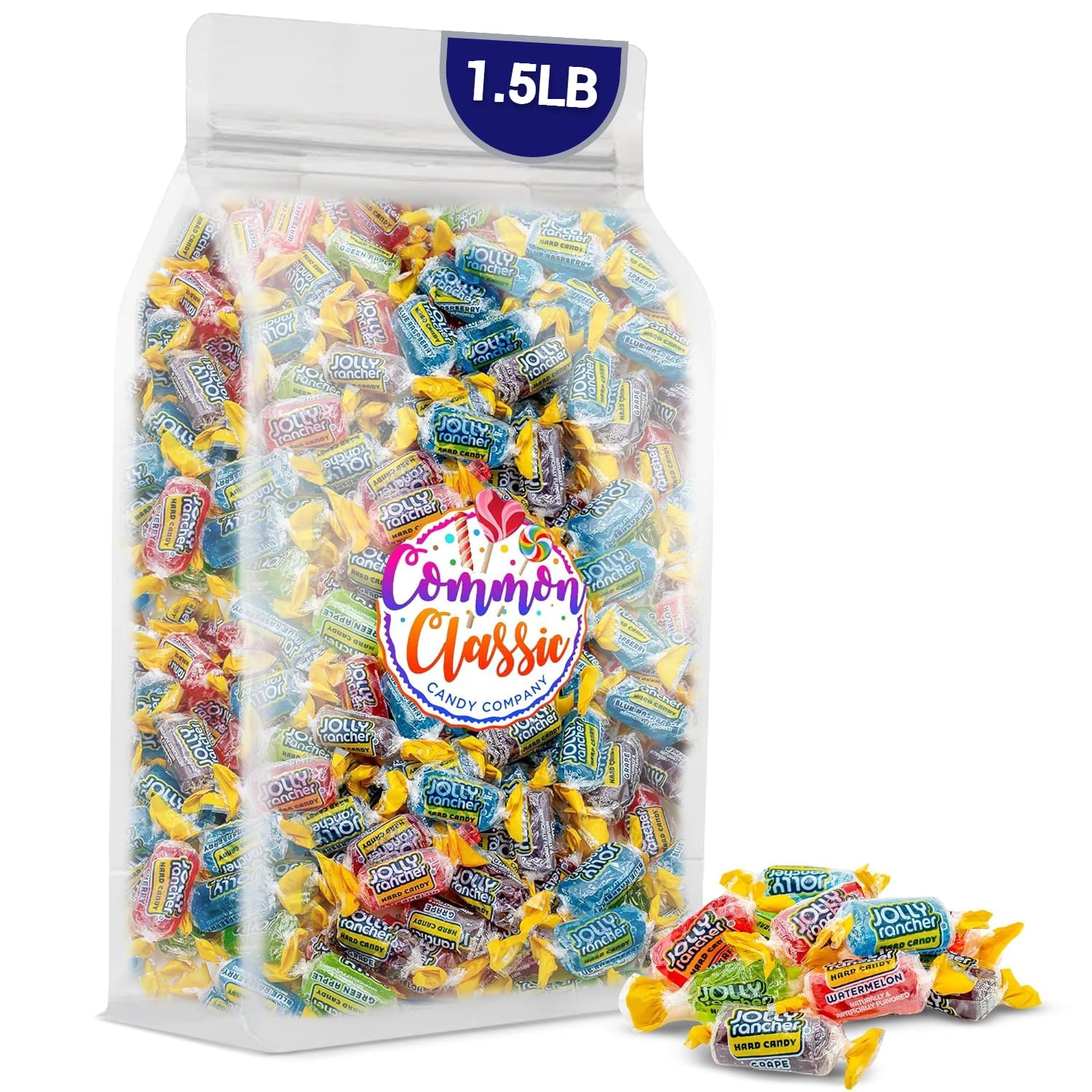 Common Classic Jolly Ranchers Hard Candy – Assorted Flavors, 1.5 Pounds ...