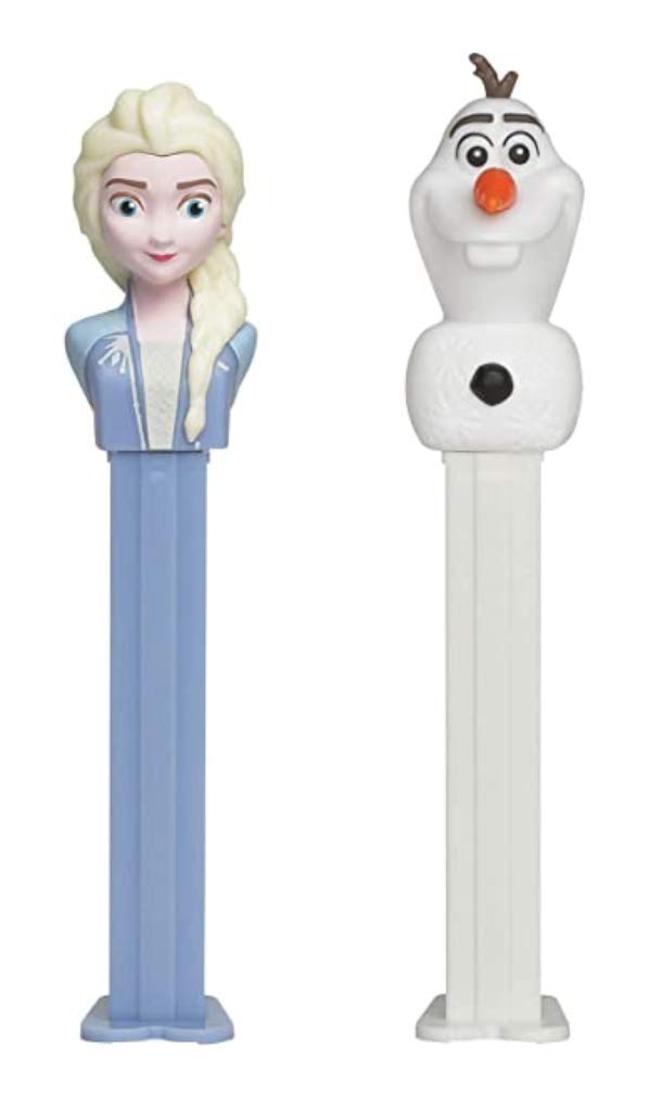 Disney’s Frozen 2 PEZ Dispensers Set – Elsa & Olaf with 3 Extra Candy ...
