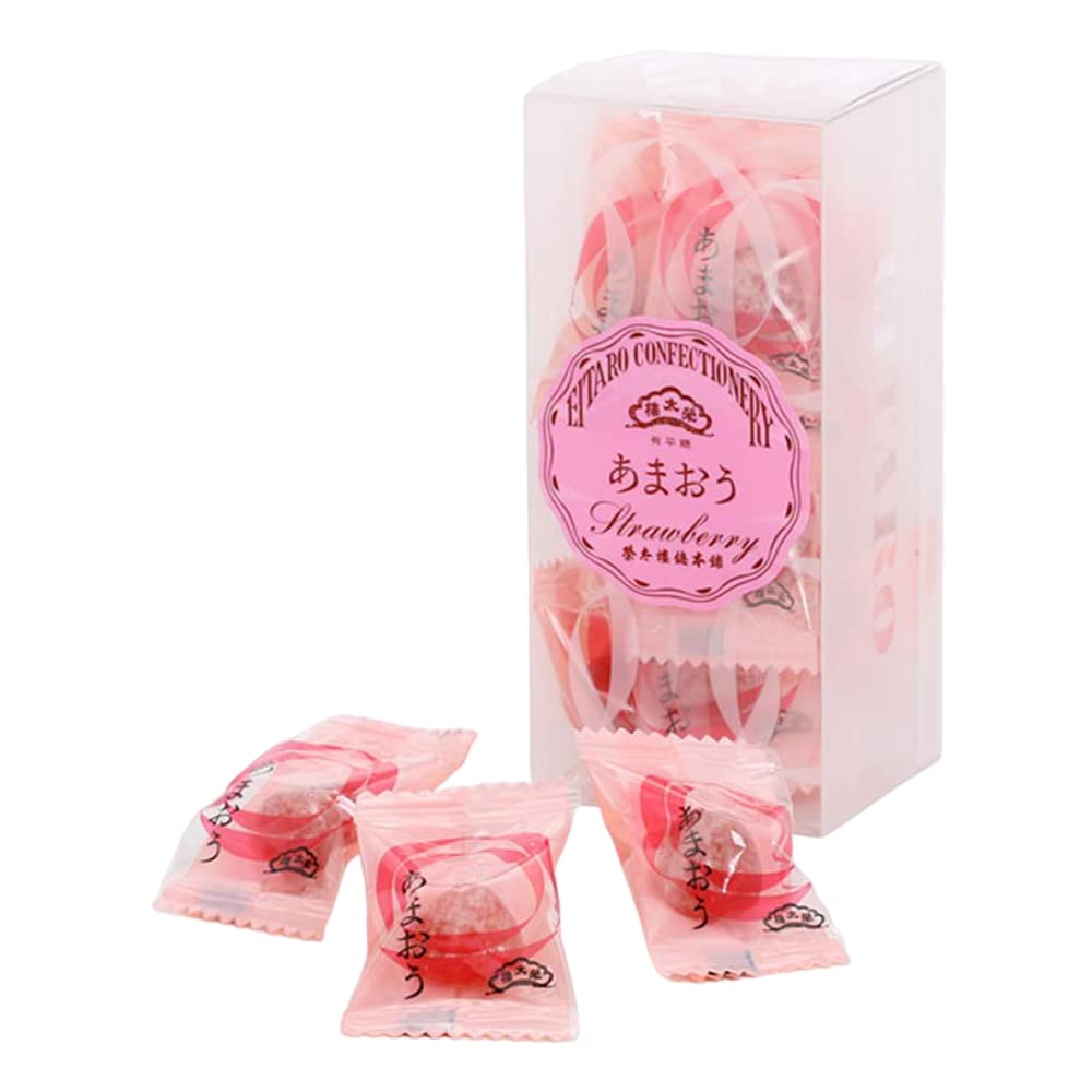 Eitaro Natural Fruit Candy Amaou Strawberry 12 Pieces – Handmade ...