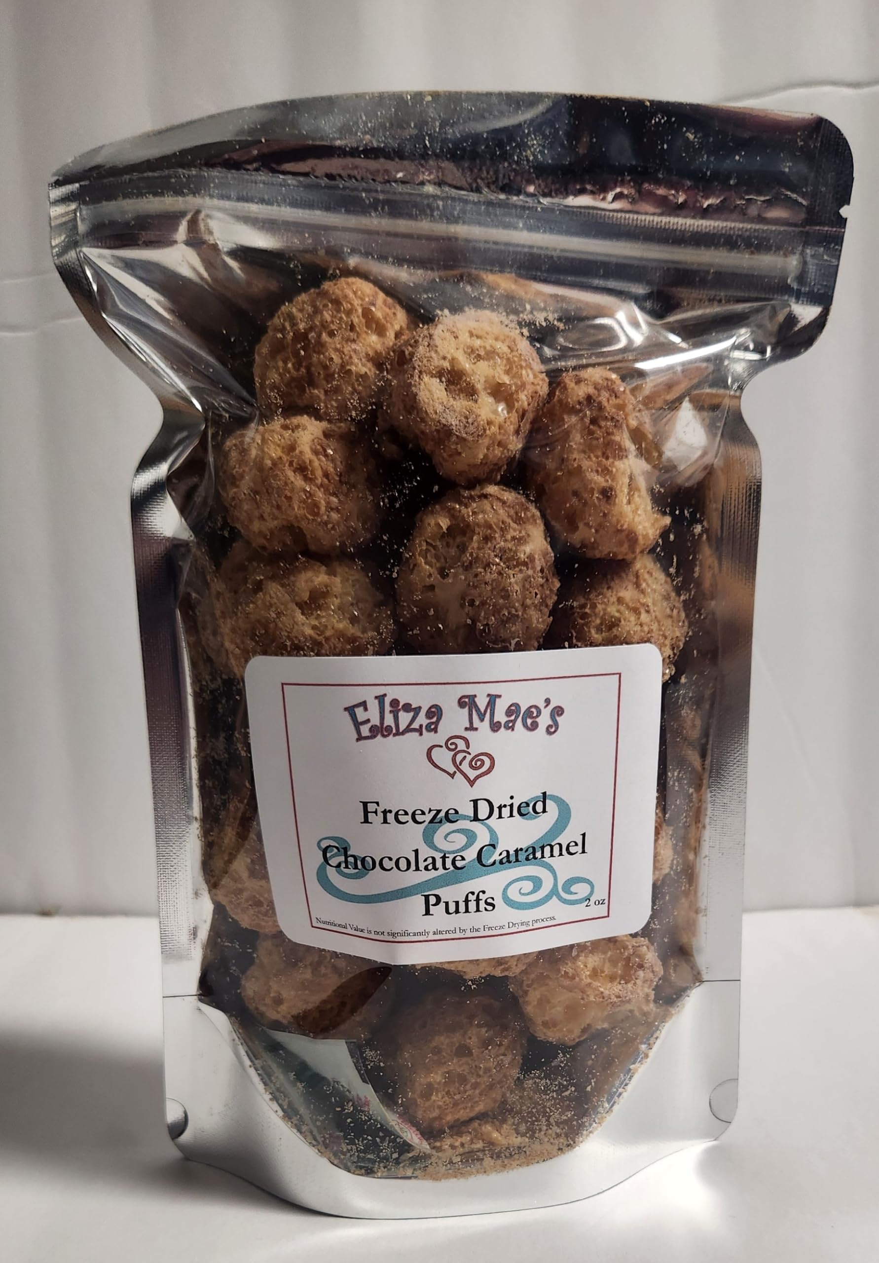 Eliza Mae’s Freeze Dried Chocolate Caramel Puffs – 2oz – Delicious ...