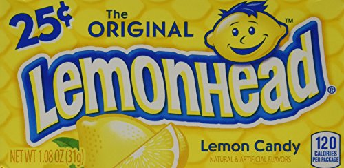 Ferrara Pan Lemonheads Candy, 0.8 Ounce Pack, 24 Count – Sweet & Sour ...