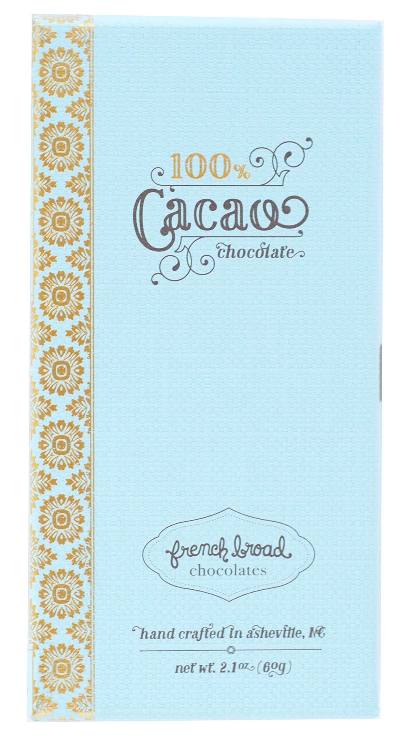 French Broad 100% Cacao 60g Blend – Wild Fruit Flavors – Nibbleq