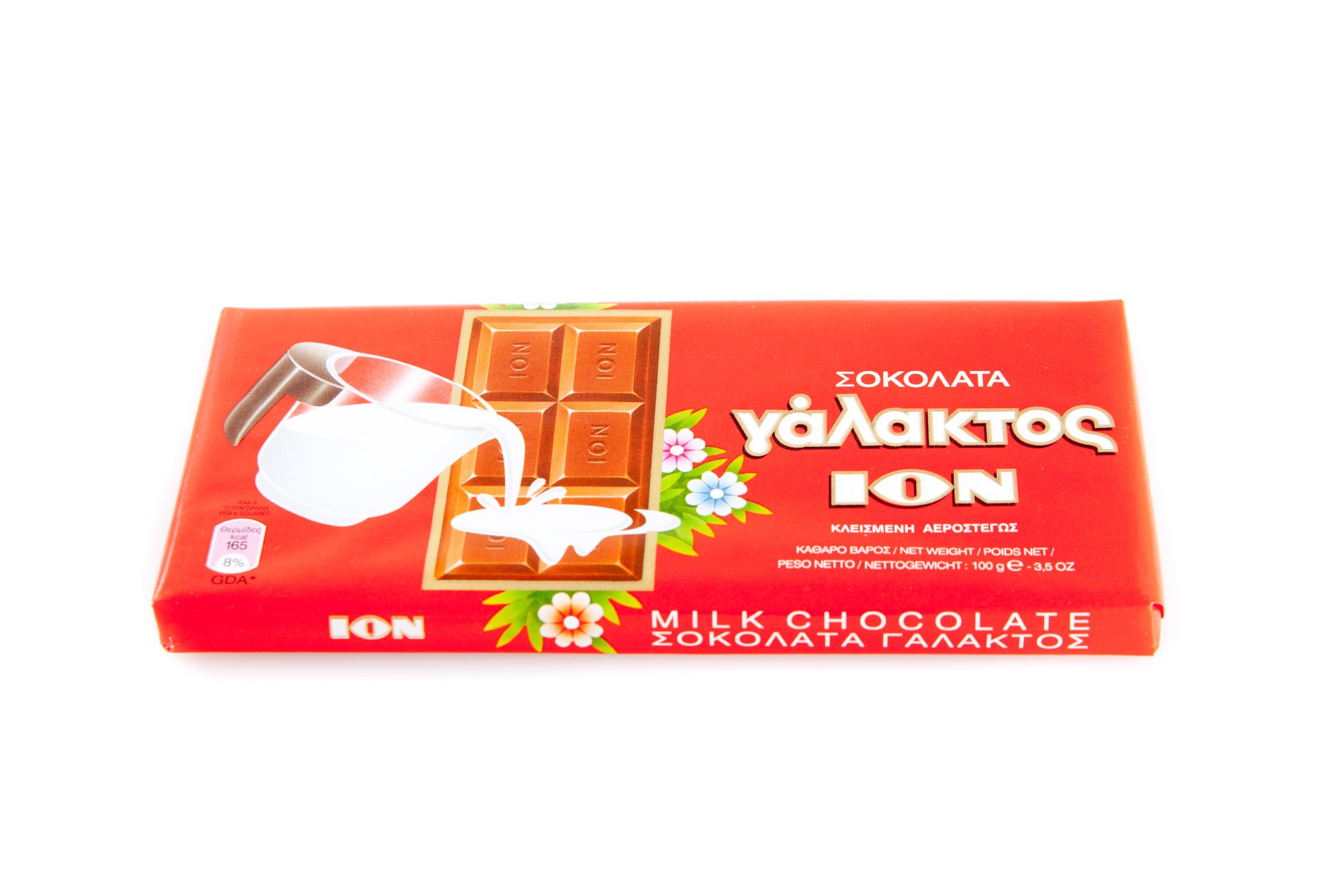 Ion Milk Chocolate Bar – Greek-Made Bestseller – Rich Milk Chocolate ...