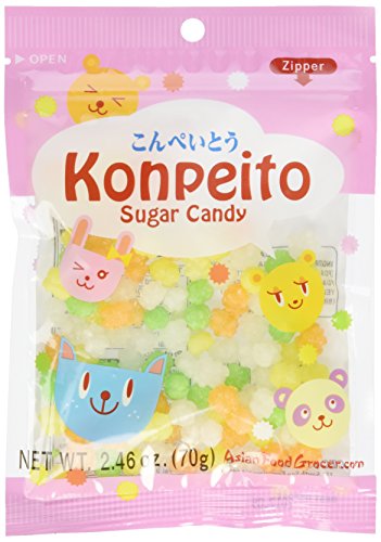 Konpeito Sugar Candy 2.66 Ounce – 100 Pieces of Studio Ghibli Soot ...