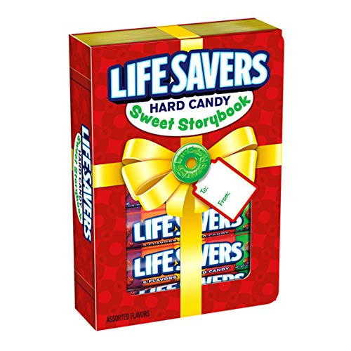 LIFE SAVERS 5 Flavors Sweet Storybook Gift Box – 6 Rolls of Hard Candy ...