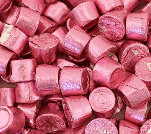LaetaFood ROLO Chewy Caramel Milk Chocolate Candy, Light Pink Foil Wrap ...