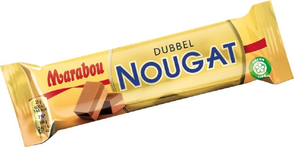 Marabou Dubbelnougat Milk Chocolate Bars – Swedish Original 4x43g – Nibbleq
