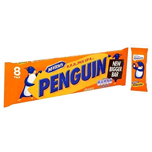 McVitie’s Penguin Orange 8 x 24.6g Chocolate Bars – McVitie’s – Nibbleq