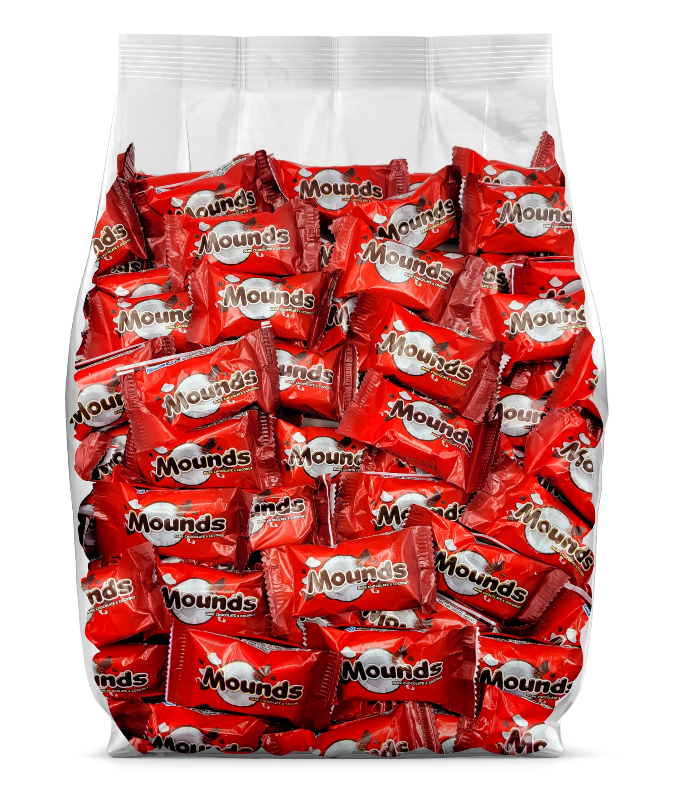Mounds Coconut Dark Chocolate Candy Bars 75ct 3 lbs Bulk Party Pack ...