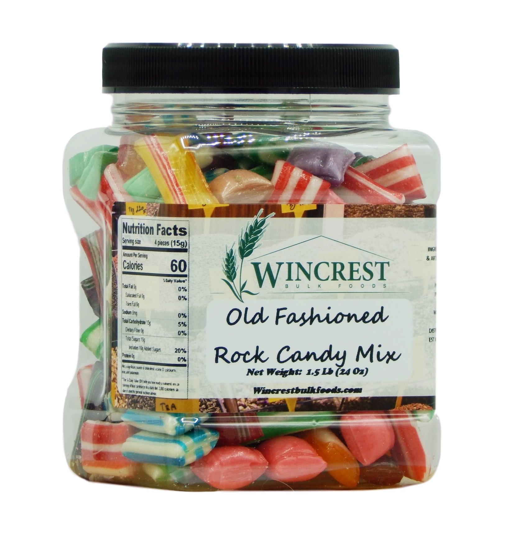 Olde Fashioned Rock Candy Mix – 1.5 Lb Tub – Assorted Flavors in ...