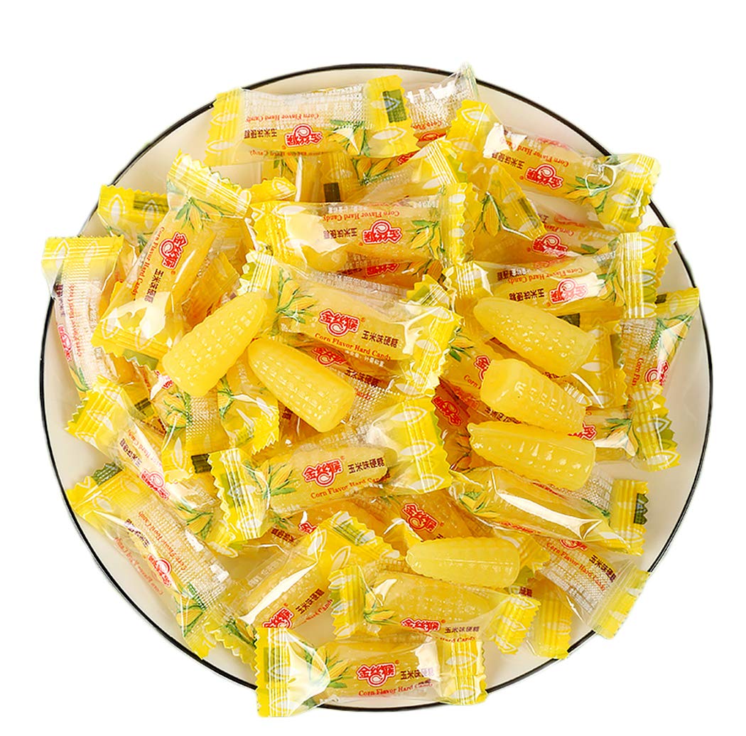 OuYang Hengzhi Leisure Snack Corn Flavor Hard Candy, 500g Bulk Pack ...