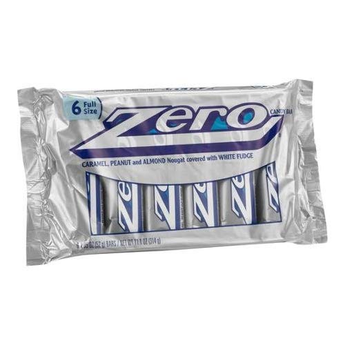 Zero Candy Bars 1.85 oz 6 count Hershey’s – Nibbleq